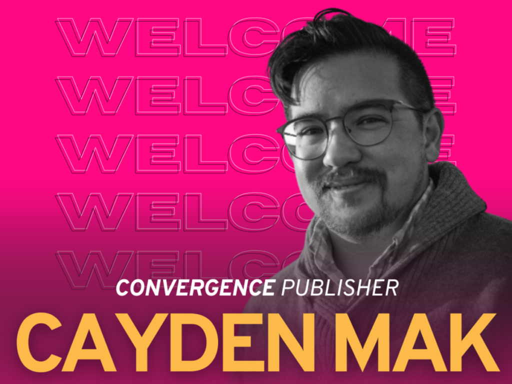 Welcome to our new Publisher: Cayden Mak