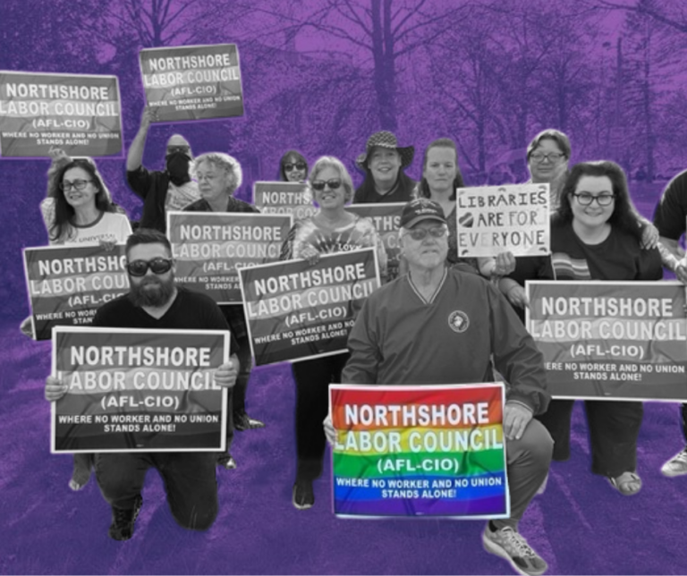 File Under ‘S’ for Solidarity: Union Members Defend Local Library